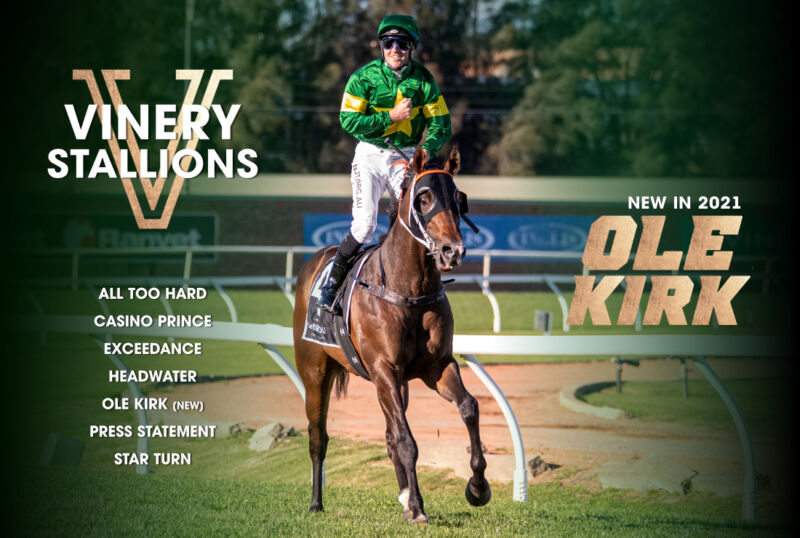 THE 2021 VINERY STALLION ROSTER - Vinery Stud